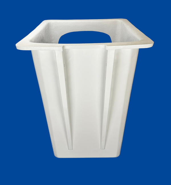 Buckets - Duralift - 24" x 24" x 42" - Crawl Thru Front - 9" Ribs ...