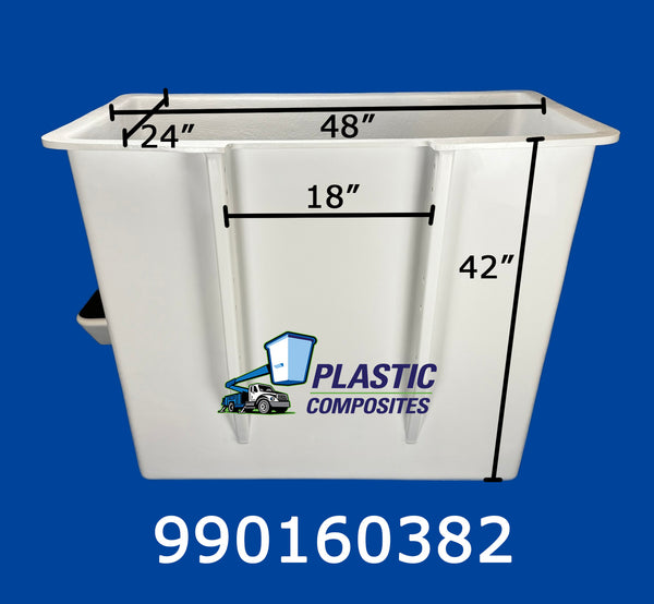 Buckets - Altec - 24" x 48" x 42" - Hybrid Step Left - No Controls ...