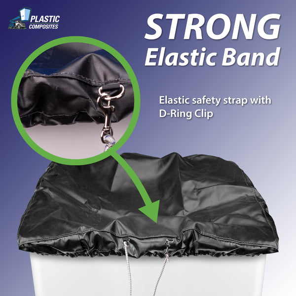 Bucket Cover - 28" x 34" Edge to Edge - Vinyl - Economy Line– Bucket ...
