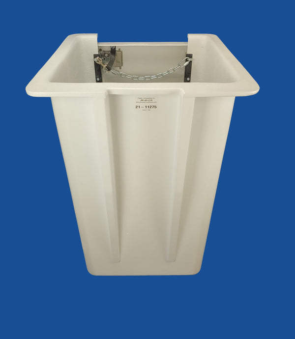 Buckets - Duralift - 24" x 24" x 42" - Door Front - 9" Ribs | Bucket ...