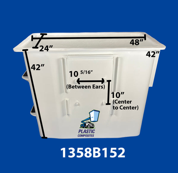 Buckets - Hi Ranger - 5H - 24" x 48" x 42" | Bucket Truck Parts