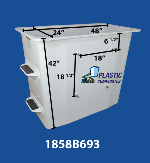 Buckets - Hi Ranger - 24" x 48" x 42" - No Controls | Bucket Truck Parts