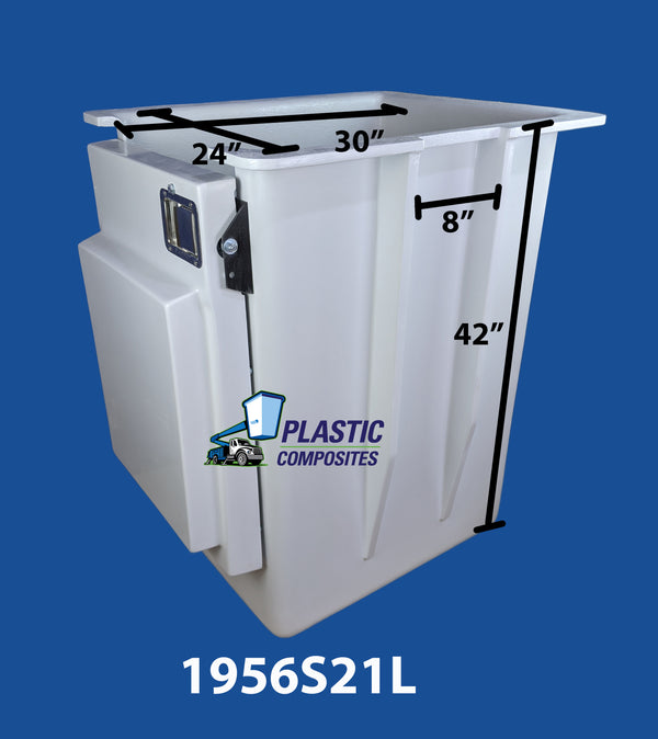 Buckets - Versalift - 24" x 30" x 42" - 15" x 7.75" Controls Right - D ...