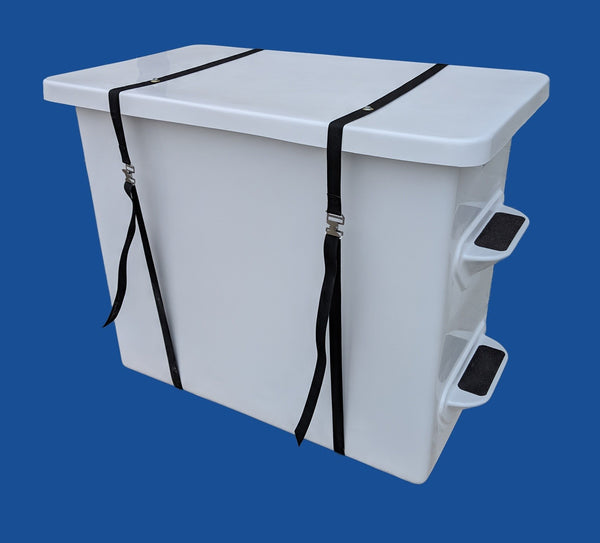 Bucket Cover - 30" x 52" Edge to Edge - Fiberglass | Bucket Truck Parts